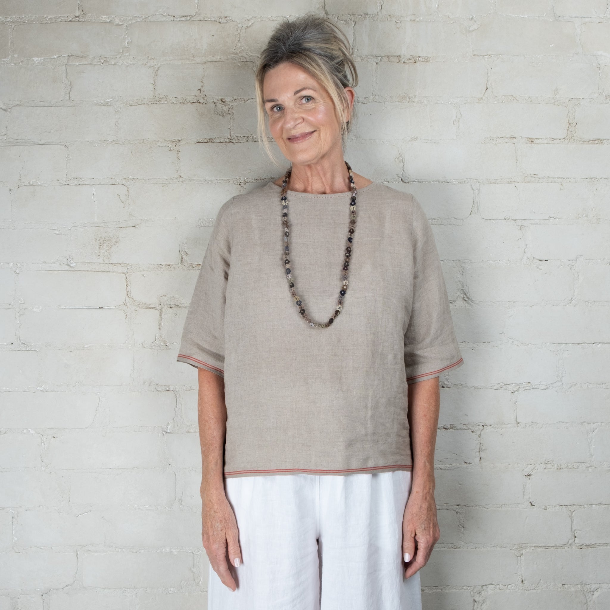 Sophie Digard Hand Crafted Floral Chain Necklace – Manteau Noir